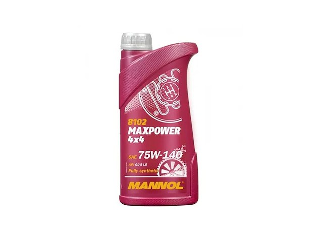 Ulje za menjač MAXPOWER 4X4 75W140 GL5 8102 1L