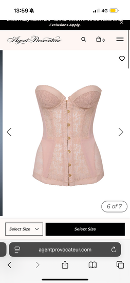Agent provocateur corset