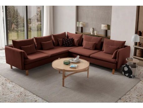 Atelier del Sofa Ugaona garnitura Flexy L Tile Red