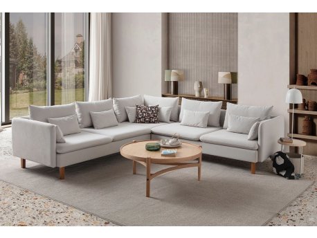 Atelier del Sofa Ugaona garnitura Flexy L Cream