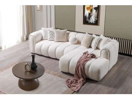 Atelier del Sofa Ugaona garnitura N Line Right White