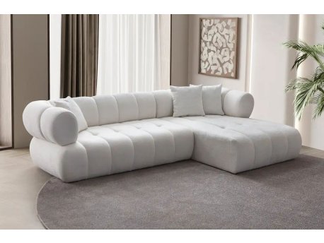 Atelier del Sofa Ugaona garnitura Petra Right White