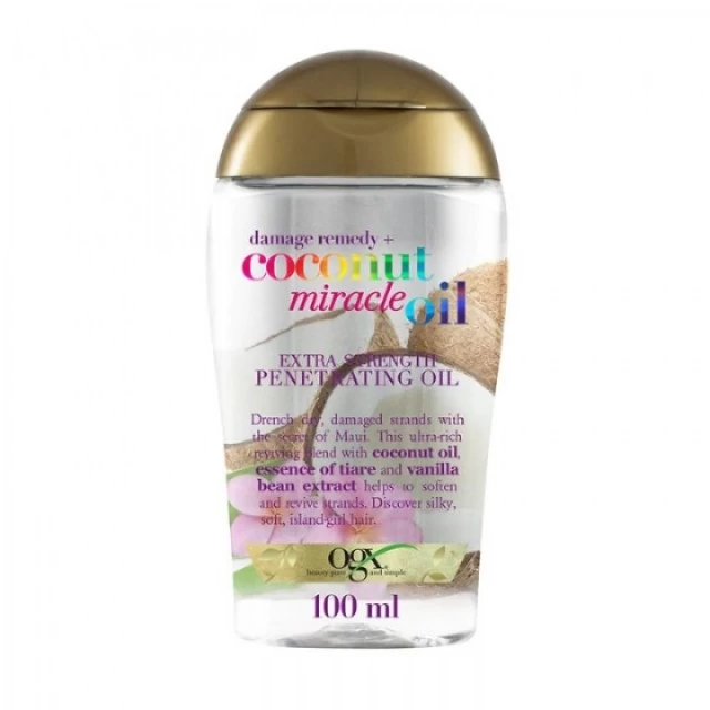 OGX COCONUT MIRACLE OIL ULJE ZA KOSU 100ML
Opis
INFORMACIJE
NALOG
SERVIS
KORISNI LINKOVI