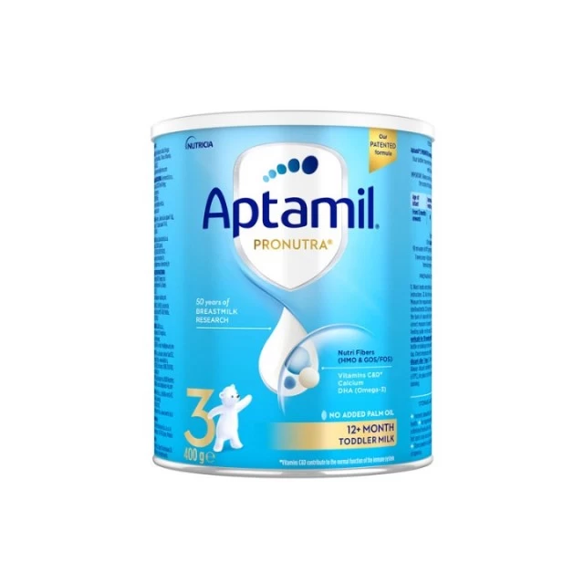APTAMIL PRONUTRA ADVANCE 3 400G
Opis
INFORMACIJE
NALOG
SERVIS
KORISNI LINKOVI