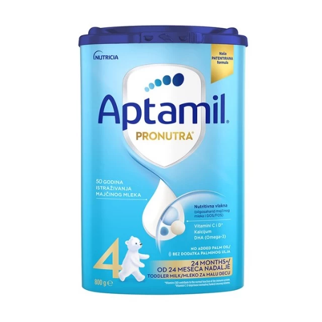 APTAMIL PRONUTRA ADVANCE 4 800G
Opis
INFORMACIJE
NALOG
SERVIS
KORISNI LINKOVI
