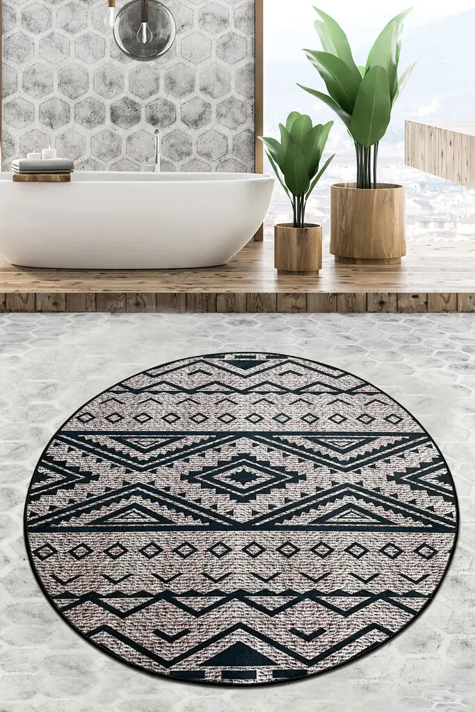 L'essentiel Maison Prostirka za kupatilo 160cm Šarena