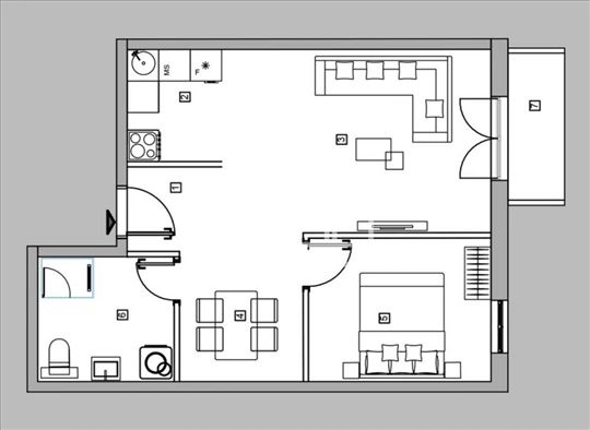 Novogradnja, lux 2.0 stan, Zvezdara, Mirjevo! ID#1