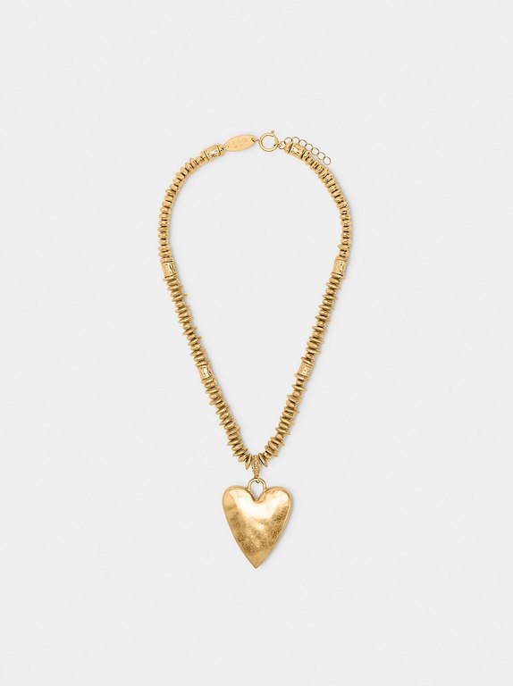 NECKLACE WITH HEART PENDANT