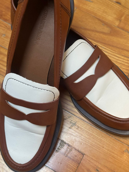 Elegantne kožne loafers cipele - 41 Stradivarius