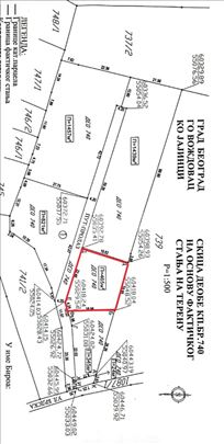 Prodajem plac površine 4,65 ari u Jajincima
