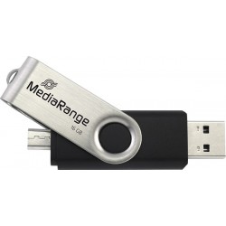 MEDIARANGE GERMANY USB FLASH MEMORIJE 16GB/2.0/MICRO USB+USB DUAL DRIVE -MR931-2