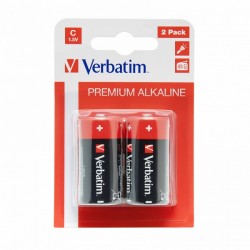 VERBATIM ALKALNE BATERIJE C-LR14 1.5V 49922, 2KOM