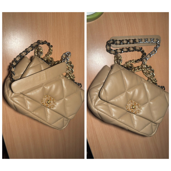 Torbica style Chanel 19 flap
