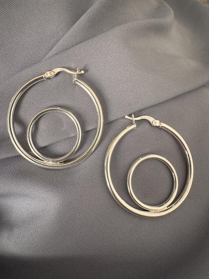 Srebrne alke sa krugom s925