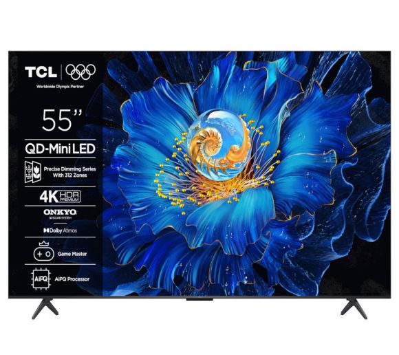 TCL - Televizor TCL 55C6KS/MiniLED-QLED/55"/4K UHD/60Hz/Google TV/crna