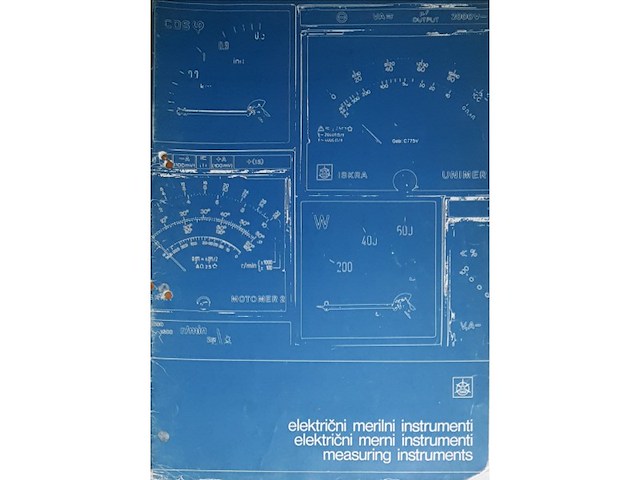 Katalog Mernih Instrumenta `ISKRA` Kranj Jugoslavija