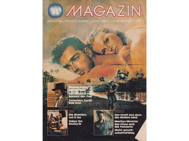 MAGAZIN NEUE CASETTEN FILM 1/1985