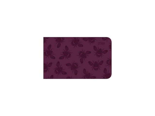 Datumirana agenda 2026 - Ladytimer To Go, Purple, Deluxe, 15x9 cm