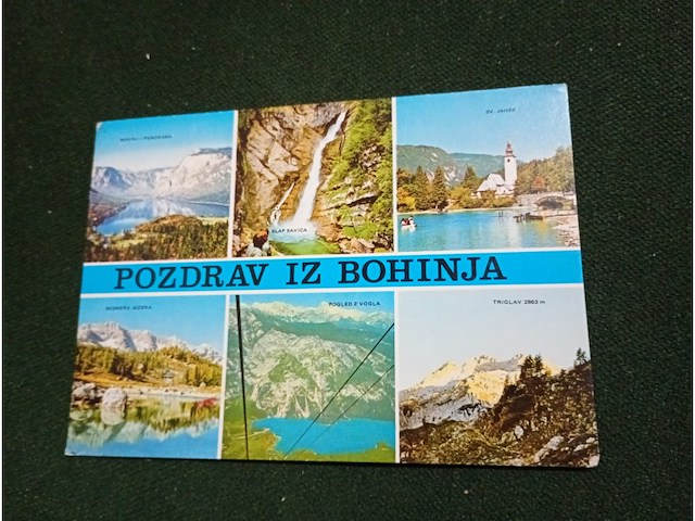 Pozdrav iz Bohinja
