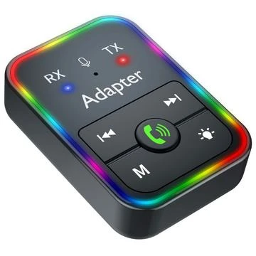 Q9 2-IN-1 BLUETOOTH 5.3 WIRELESS TRANSMITTER & RECEIVER WITH MP3 PLAYER