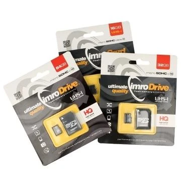 IMRO MICROSD MEMORY CARD WITH ADAPTER - 64GB