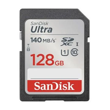 SANDISK ULTRA SDXC MEMORY CARD SDSDUNB-128G-GN6IN - 128GB