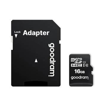 GOODRAM MICROSDHC MEMORY CARD M1AA-0160R12 - CLASS 10 - 16GB