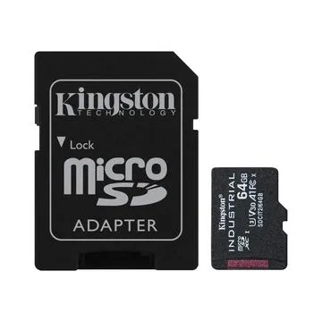 KINGSTON INDUSTRIAL MICROSDXC MEMORY CARD SDCIT2 - 64GB