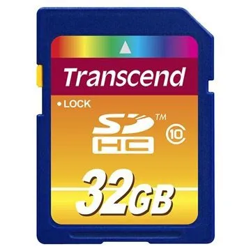 TRANSCEND SDHC 32GB CLASS 10 MEMORIJSKA KARTICA TS32GSDHC10