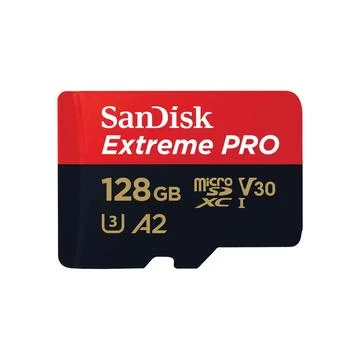 SANDISK EXTREME PRO MICROSDXC MEMORY CARD SDSQXCD-128G-GN6MA