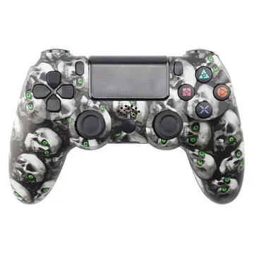 WIRELESS GAME CONTROLLER WITH VIBRATION FUNCTION FOR PS4 - SKULLS
