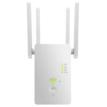 1200M DUAL-BAND WIFI POJAČIVAČ SIGNALA / RUTER / PRISTUPNA TAČKA - BELA