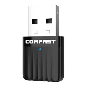 COMFAST CF-811ACV3 DUAL-BAND WIFI ADAPTER - 650MBPS - BLACK