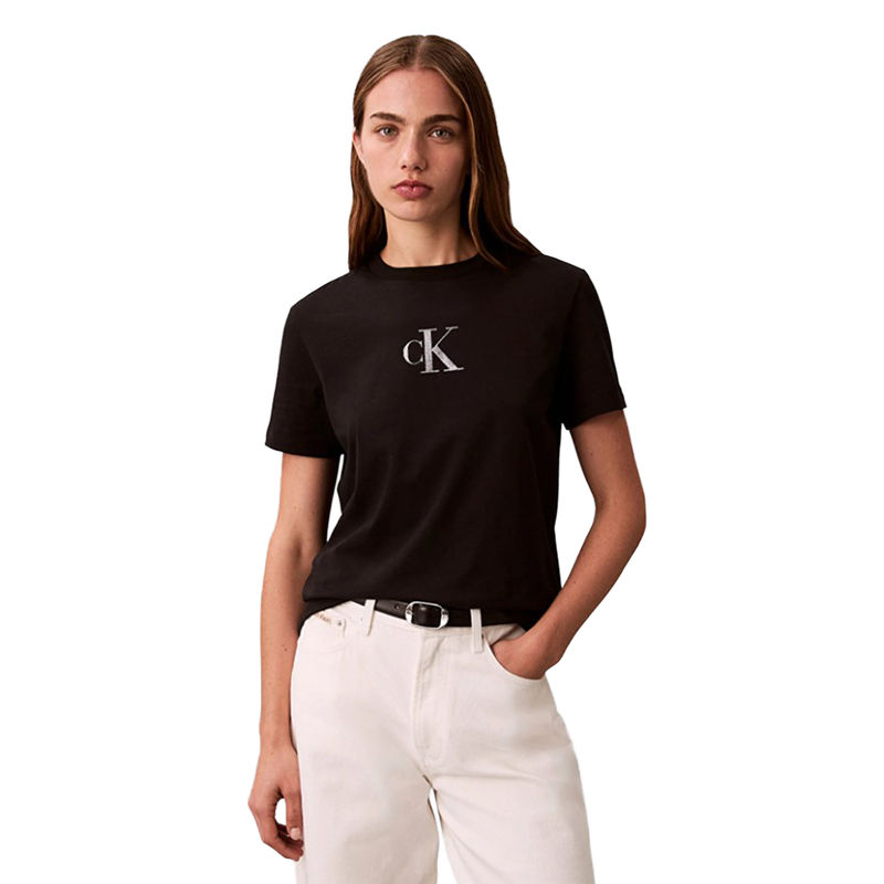 Ženska majica Calvin Klein Ss Classic Foil Ck Tee