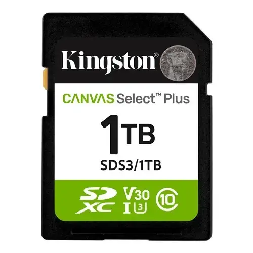 Micro SD Card 1TB Kingston SDS3/1TB class 10 150MBs