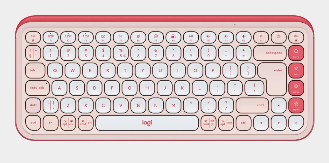 Logitech POP Icon Keys - Rose, US