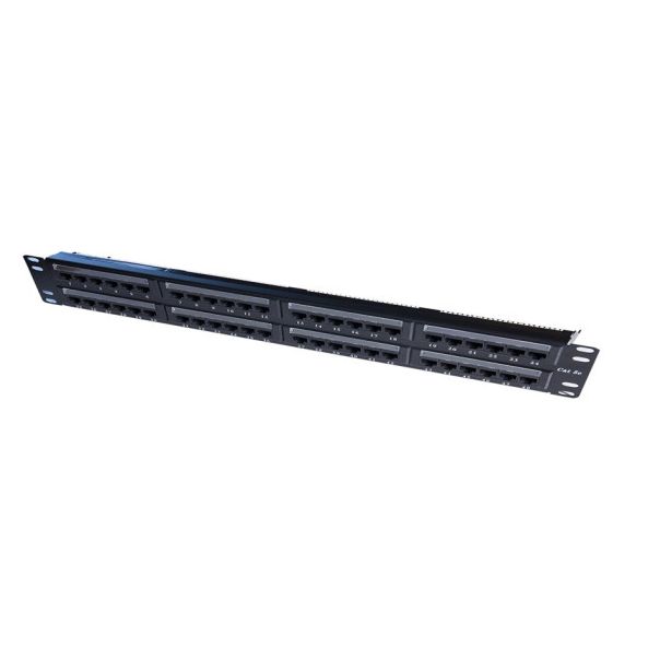 OWIRE Patch panel 19"/2U Cat6/48 port