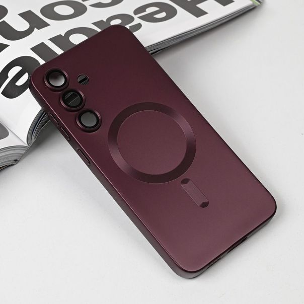 Maska za Samsung S731B Galaxy S25 FE bordo Magsafe Chrome