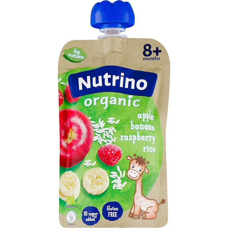 Nutrino pauč org jab ban malina pir 100g nutrino