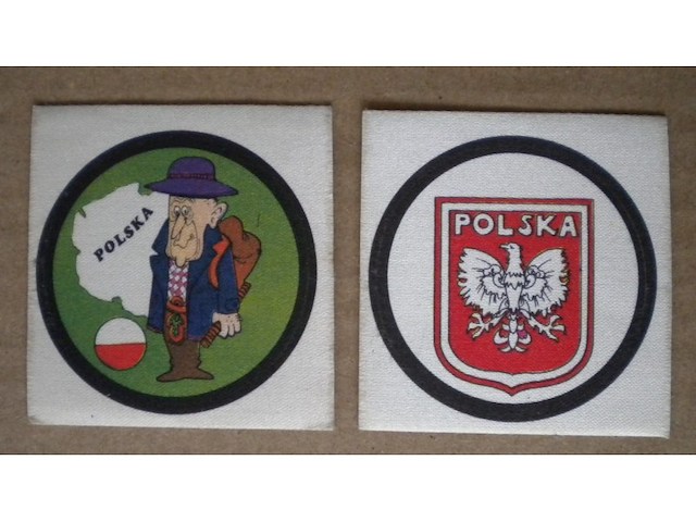 (Sl) Minhen `74 u karikaturi (Polska) dve sličice