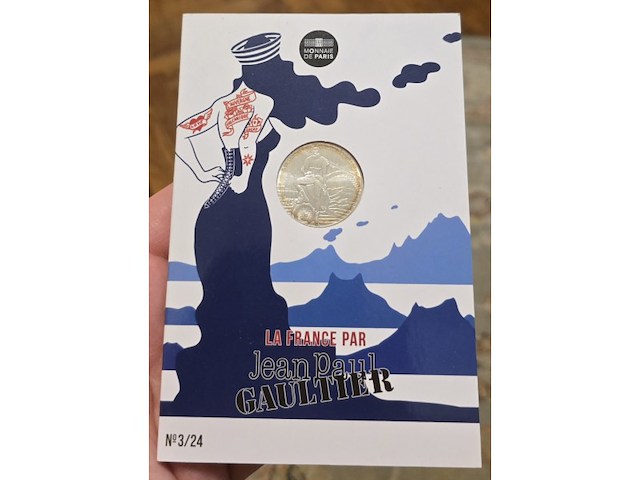 Srebrnjak 10 Euro, Jean Paul Gaultier - L`Auvergne
