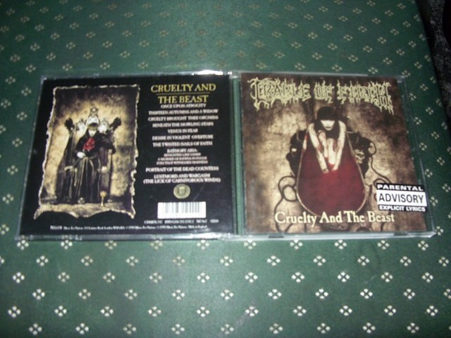 Cradle Of Filth – Cruelty And The Beast CD MFN UK 1998.