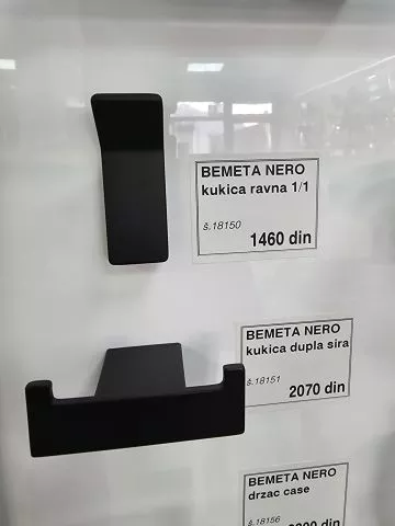 BEMETA NERO KUKICA DUPLA ŠIRA