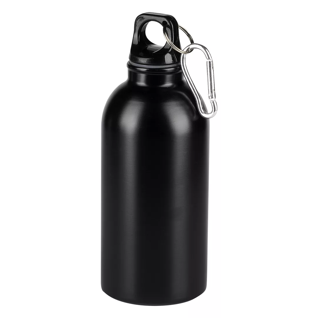 CAMPUS STEEL, boca za vodu, 400 ml, crna