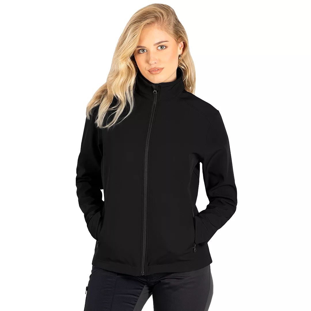 BEST NEO WOMEN, ženska softshell jakna, 280 g/m2, crna