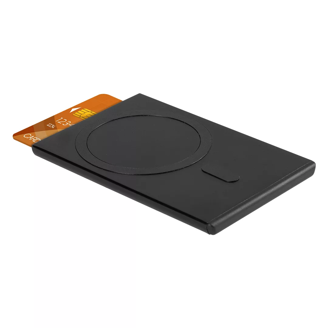 COREX, držač za kartice sa rfid zaštitom i magnetom, crni