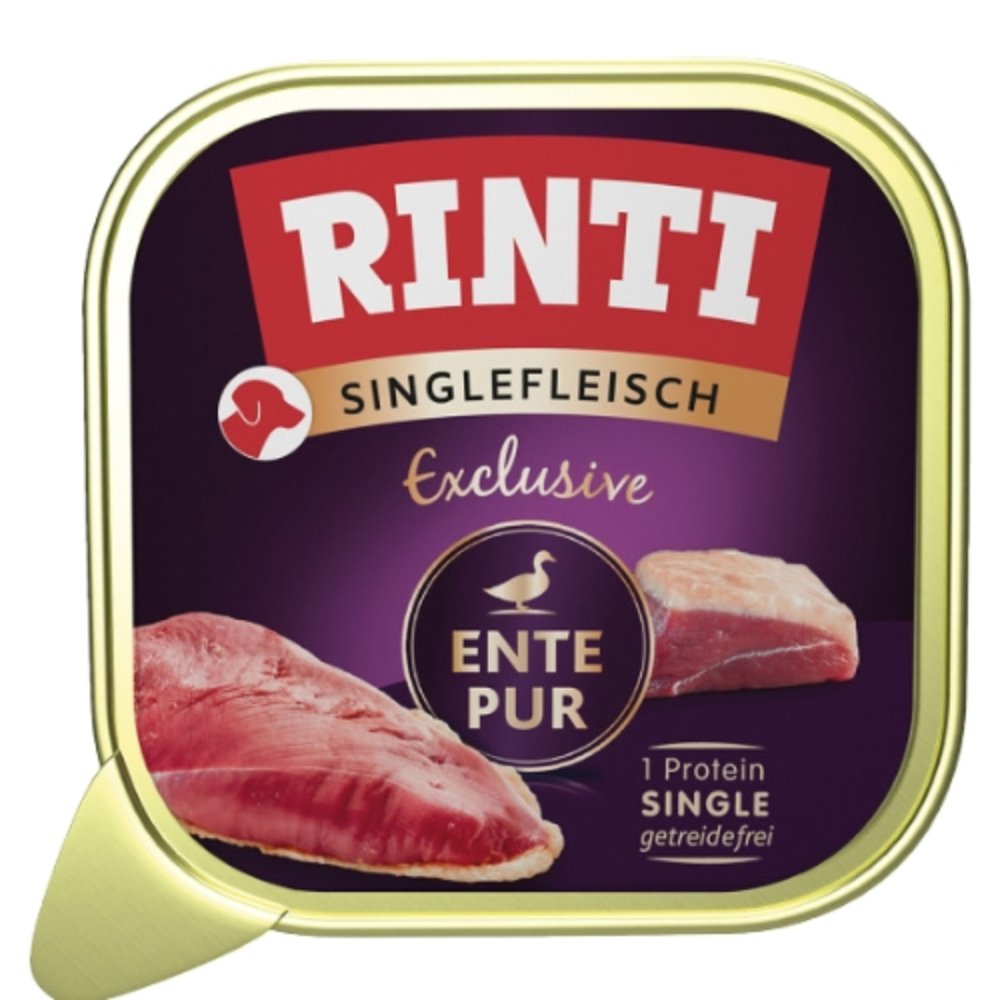 RINTI SINGLEFLEISCH EXCLUSIVE PACETINA, PASTETA ZA PSE 150G