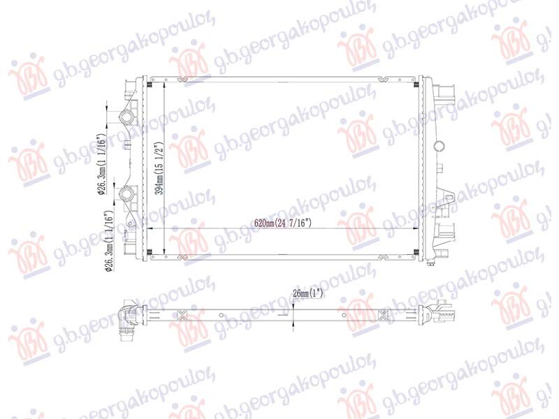HLADNJAK MOTORA DODATNI 1.0/1.3 BENZIN (560x418)
