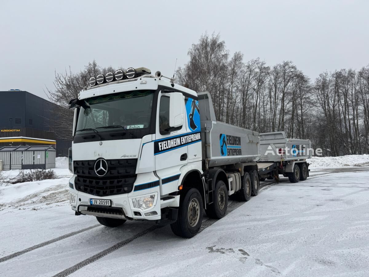 Prodaje se Mercedes-Benz Arocs kiper na aukciji + prikolica kiper