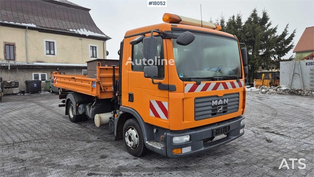 MAN 8.180 4x2 HDS TEREX tipper (2009) kiper